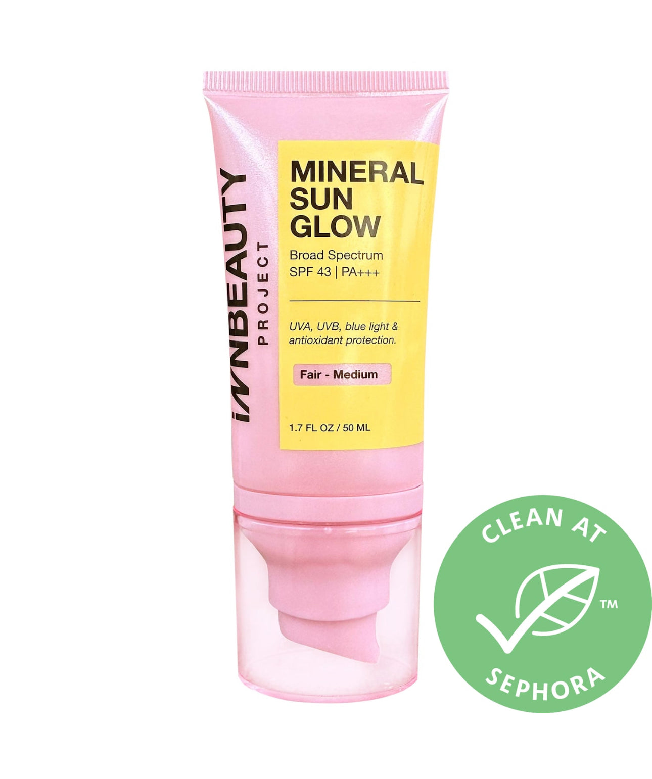 INNBeauty Project - Mineral Sun Glow Broad Spectrum SPF 43PA +++ *Preo – Naked Beauty