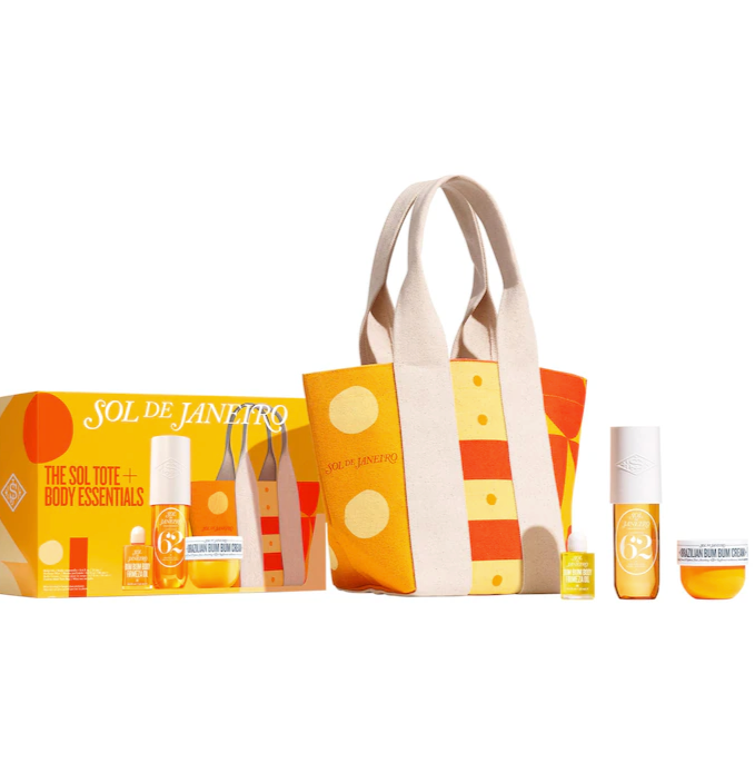 Sol de Janeiro Limited Edition Sol Tote + Body Essentials Set *preorde ...
